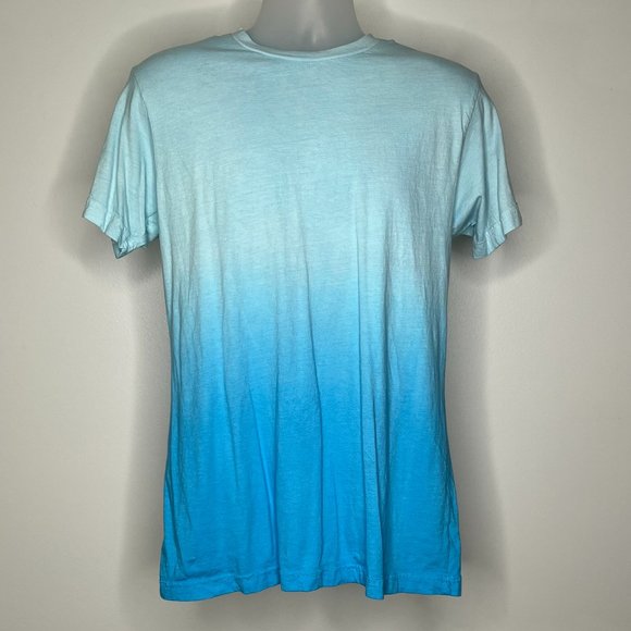 Fashion Nova | Shirts | Fashion Nova Mens Blue Gradient Tshirt | Poshmark